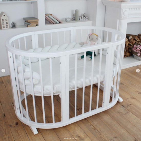 Baby Bett Rund